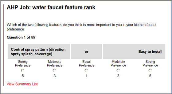 AHP Surveys - Functional Specs, Inc.